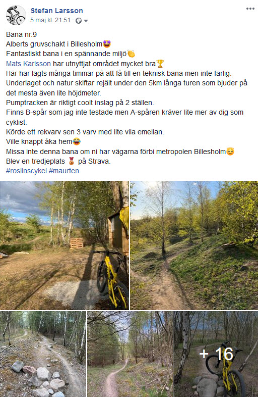 Om Söderåsens Bike Park – Team Albert Cykelklubb